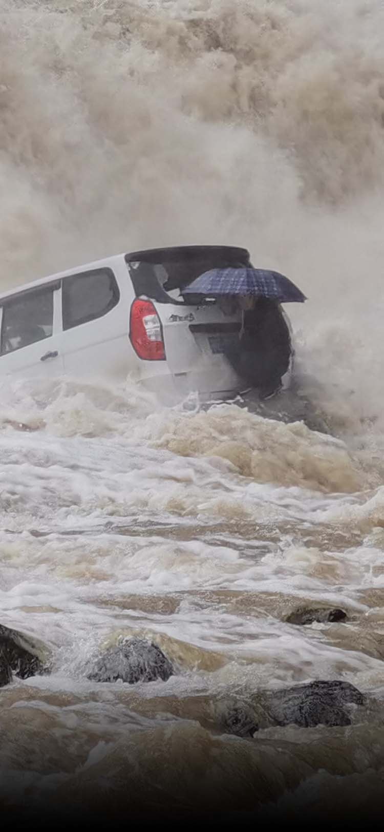 A Surging Torrent, on the Brink of Death