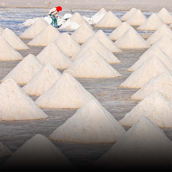 The Salt Fields of Zhangye