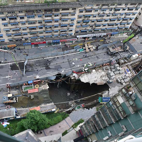 Road Collapse